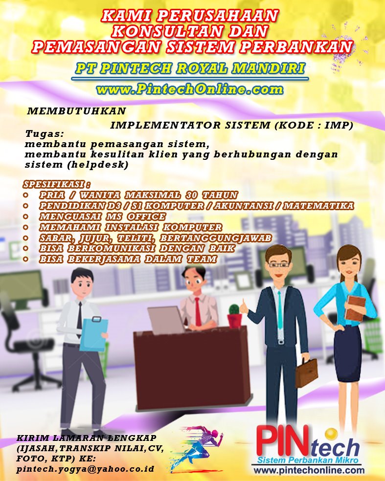 PT Pintech Royal Mandiri - Alumni Career Center UTDI