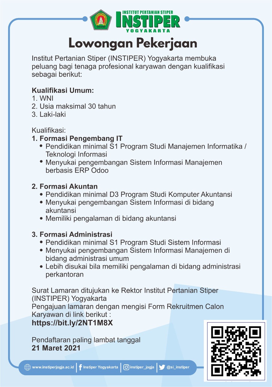 INSTIPER YOGYAKARTA - Alumni Career Center UTDI